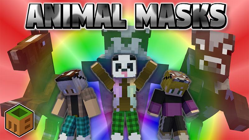 Animal Masks by MobBlocks | CHUNK - Minecraft Bedrock Marketplace Explorer