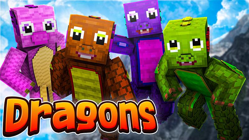 Dragons by MobBlocks | CHUNK - Minecraft Bedrock Marketplace Explorer