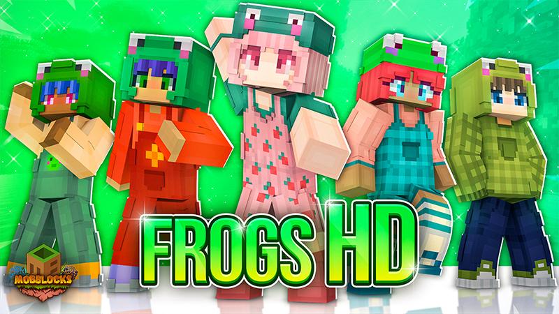 Frogs HD by MobBlocks | CHUNK - Minecraft Bedrock Marketplace Explorer