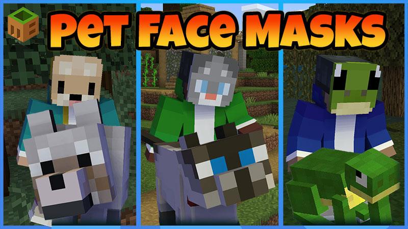 Pet Face Masks by MobBlocks | CHUNK - Minecraft Bedrock Marketplace ...