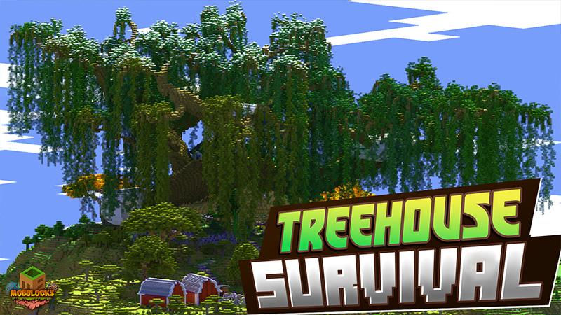 Treehouse Survival by MobBlocks | CHUNK - Minecraft Bedrock Marketplace Explorer