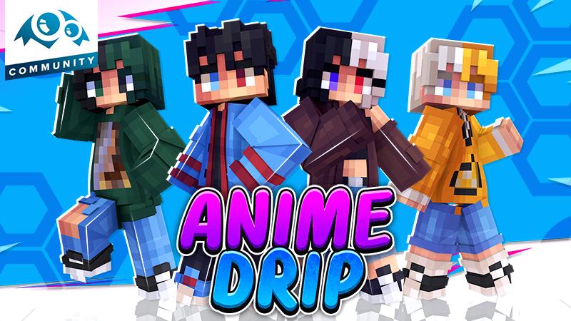Anime Drip de Monster Egg Studios. | CHUNK - Minecraft Bedrock ...