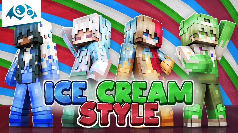 Ice Cream Style by Monster Egg Studios | CHUNK - Minecraft Bedrock ...