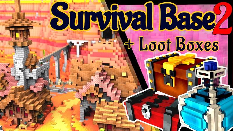 Survival Base + Loot Boxes 2 by MrAniman2 | CHUNK - Minecraft Bedrock ...