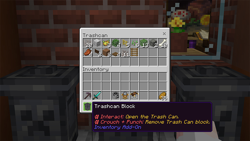 Inventory Utilities (Upgraded) by Mythicus | CHUNK - Minecraft Bedrock ...