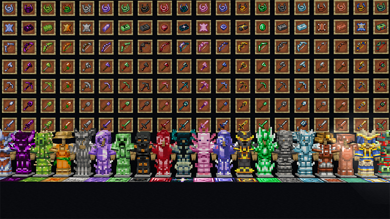 Weapons + Tools Add-On by Mythicus | CHUNK - Minecraft Bedrock ...