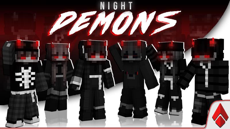 Night Demons by Netherfly | CHUNK - Minecraft Bedrock Marketplace Explorer
