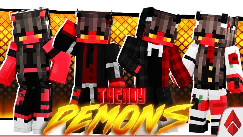 Trendy Demons by Netherfly | CHUNK - Minecraft Bedrock Marketplace Explorer