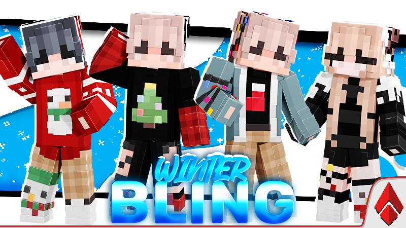 Winter Bling by Netherfly | CHUNK - Minecraft Bedrock Marketplace Explorer