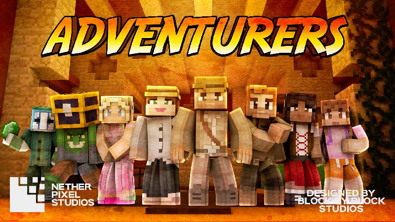 Adventurers by Netherpixel | CHUNK - Minecraft Bedrock Marketplace Explorer