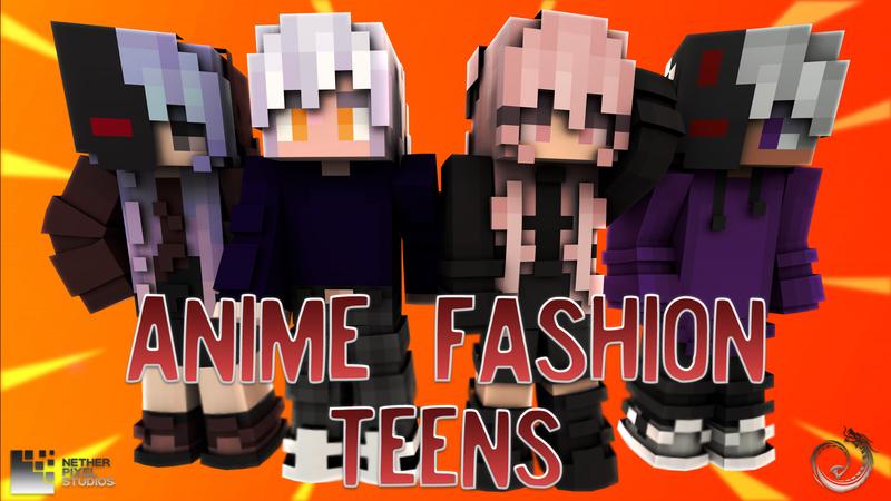 Anime Fashion Teens by Netherpixel | CHUNK - Minecraft Bedrock ...