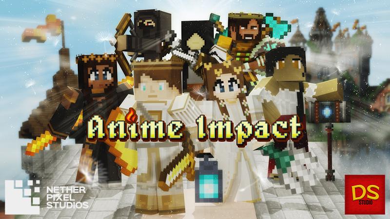 Anime Impact by Netherpixel | CHUNK - Minecraft Bedrock Marketplace ...