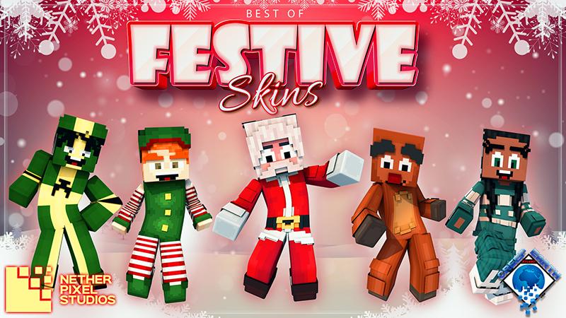 Best of Festive Skins by Netherpixel | CHUNK - Minecraft Bedrock Marketplace Explorer