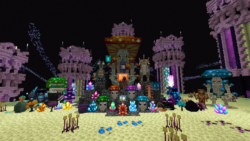 Beyond The End Add-On by Netherpixel | CHUNK - Minecraft Bedrock Marketplace Explorer