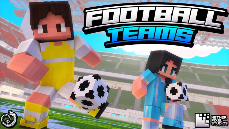 Football Teams by Netherpixel | CHUNK - Minecraft Bedrock Marketplace Explorer