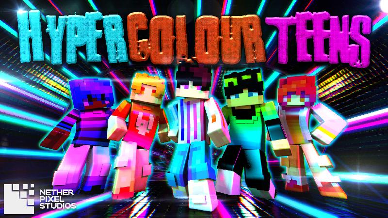 Hyper Colour Teens by Netherpixel | CHUNK - Minecraft Bedrock ...
