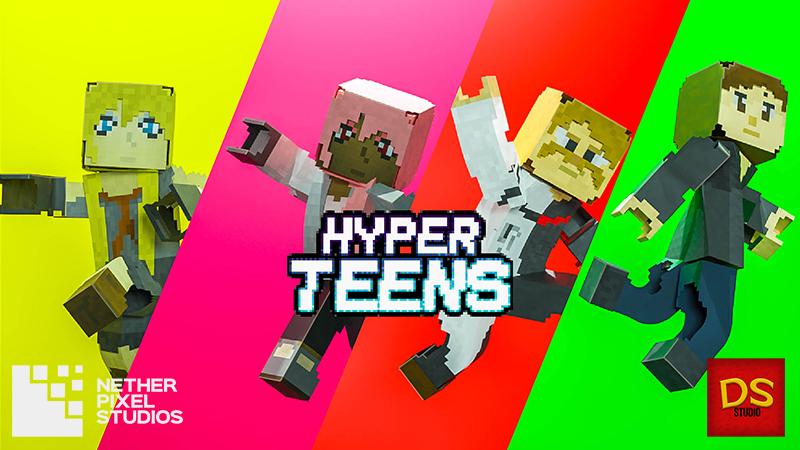 Hyper Teens by Netherpixel | CHUNK - Minecraft Bedrock Marketplace Explorer
