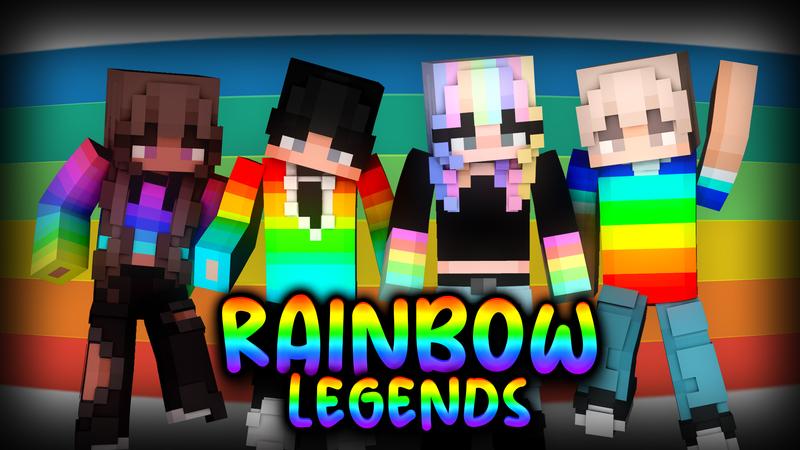 Rainbow Legends by Netherpixel | CHUNK - Minecraft Bedrock Marketplace ...