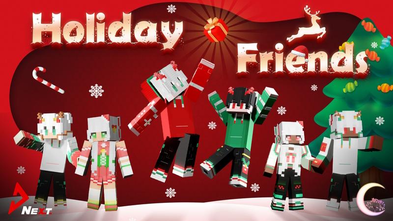 Holiday Friends by Next Studio | CHUNK - Minecraft Bedrock Marketplace ...