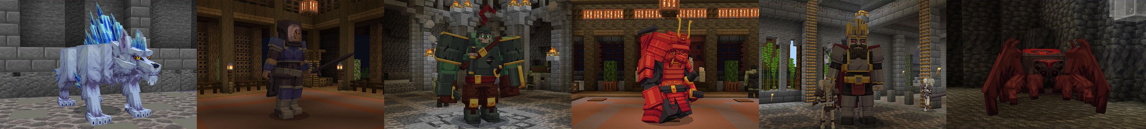 Dungeons and Bosses Add-on by Ninja Block | CHUNK - Minecraft Bedrock ...