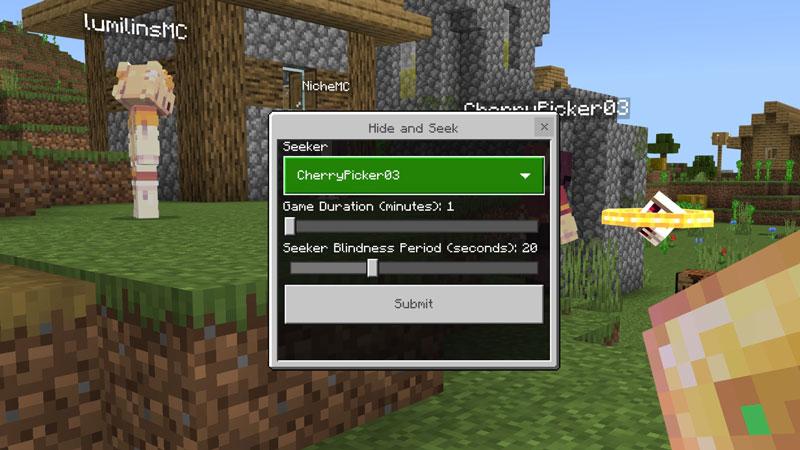 MORPH + Hide and Seek by Ninja Squirrel Gaming | CHUNK - Minecraft Bedrock Marketplace Explorer