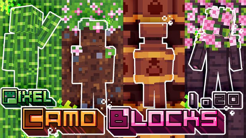 Pixel Camo Blocks by Ninja Squirrel Gaming | CHUNK - Minecraft Bedrock ...