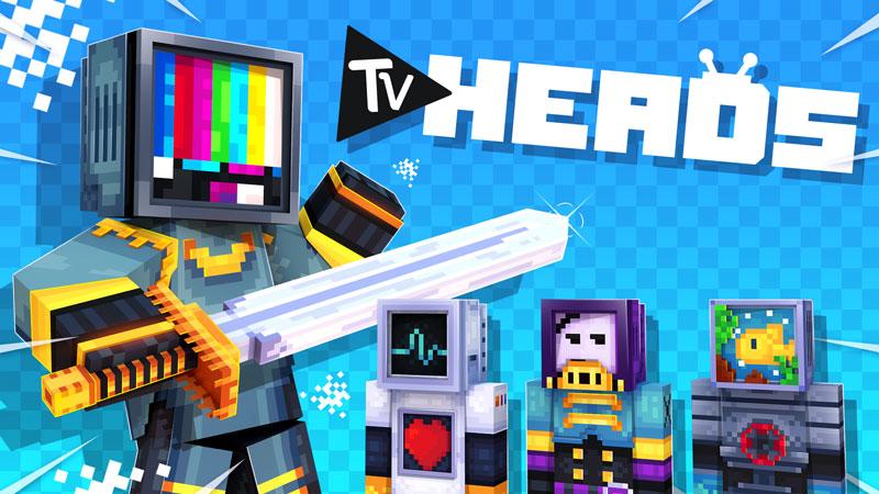 TV Heads HD by Ninja Squirrel Gaming | CHUNK - Minecraft Bedrock Marketplace Explorer