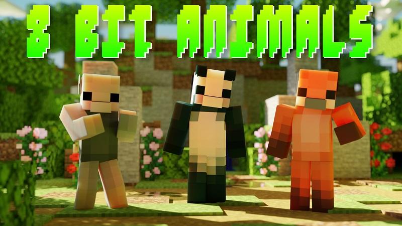 8 Bit Animals by Nitric Concepts | CHUNK - Minecraft Bedrock ...