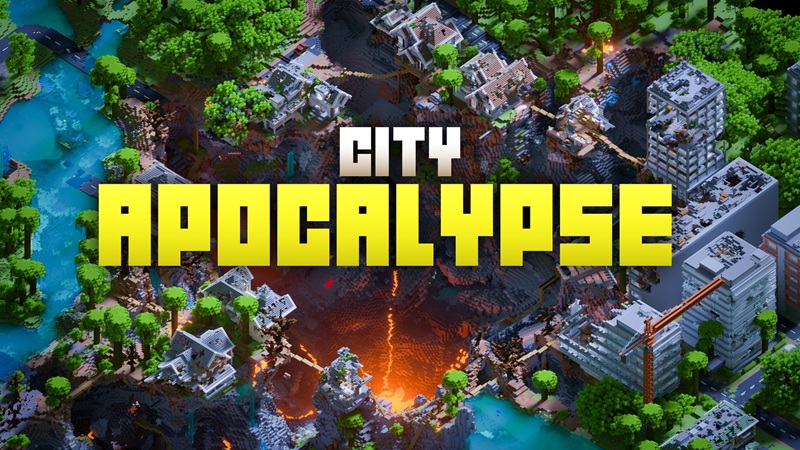 City Apocalypse by Nitric Concepts | CHUNK - Minecraft Bedrock ...