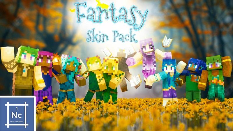Fantasy Skin Pack by Nitric Concepts | CHUNK - Minecraft Bedrock ...