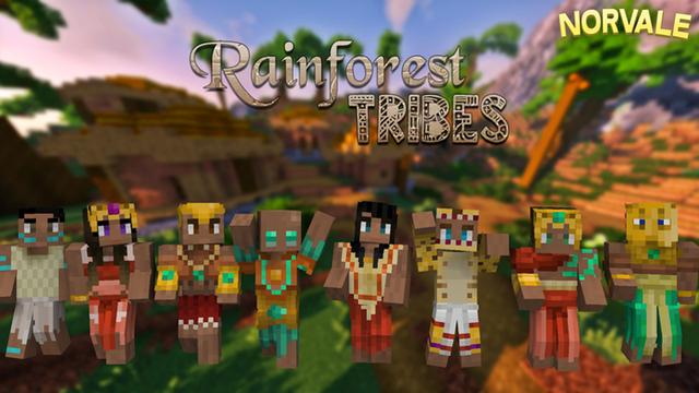 Rainforest Tribes by Norvale | CHUNK - Minecraft Bedrock Marketplace ...