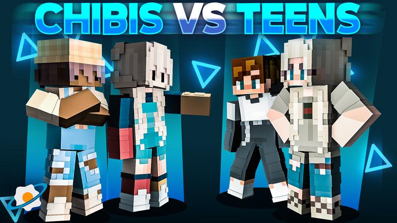 Chibis Vs Teens by NovaEGG | CHUNK - Minecraft Bedrock Marketplace Explorer