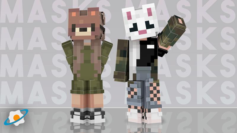 Masks by NovaEGG | CHUNK - Minecraft Bedrock Marketplace Explorer