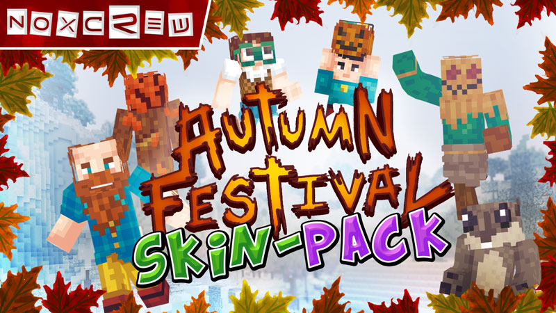 Autumn Festival Skin Pack by Noxcrew | CHUNK - Minecraft Bedrock ...