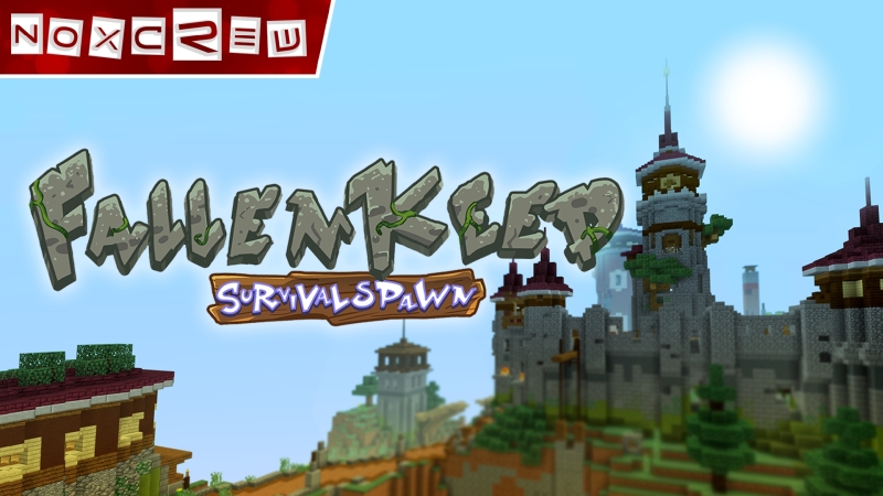 Fallen Keep Survival Spawn by Noxcrew | CHUNK - Minecraft Bedrock ...