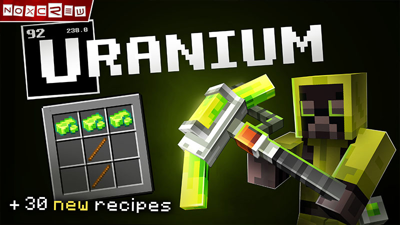 Uranium Ore by Noxcrew | CHUNK - Minecraft Bedrock Marketplace Explorer