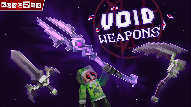 Void Weapons by Noxcrew | CHUNK - Minecraft Bedrock Marketplace Explorer