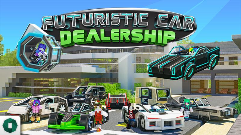 Futuristic Car Dealership by Octovon | CHUNK - Minecraft Bedrock ...