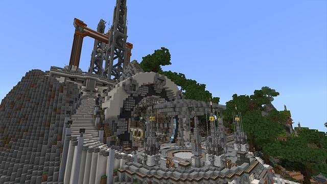 Launch Island by Octovon | CHUNK - Minecraft Bedrock Marketplace Explorer