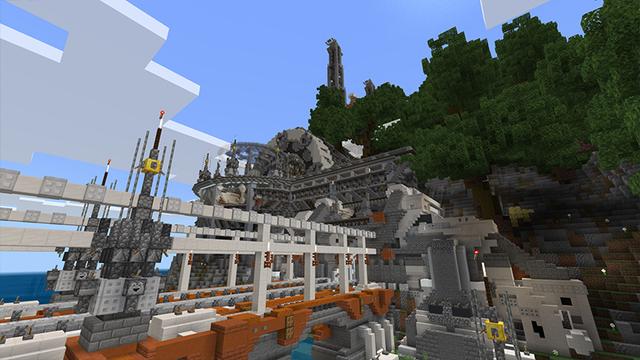 Launch Island by Octovon | CHUNK - Minecraft Bedrock Marketplace Explorer