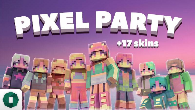 Pixel Party by Octovon | CHUNK - Minecraft Bedrock Marketplace Explorer