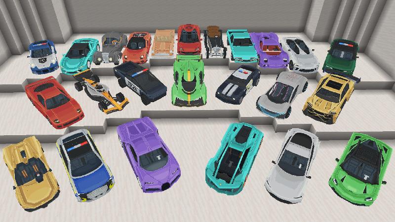 Super Cars Add-On by Octovon | CHUNK - Minecraft Bedrock Marketplace ...