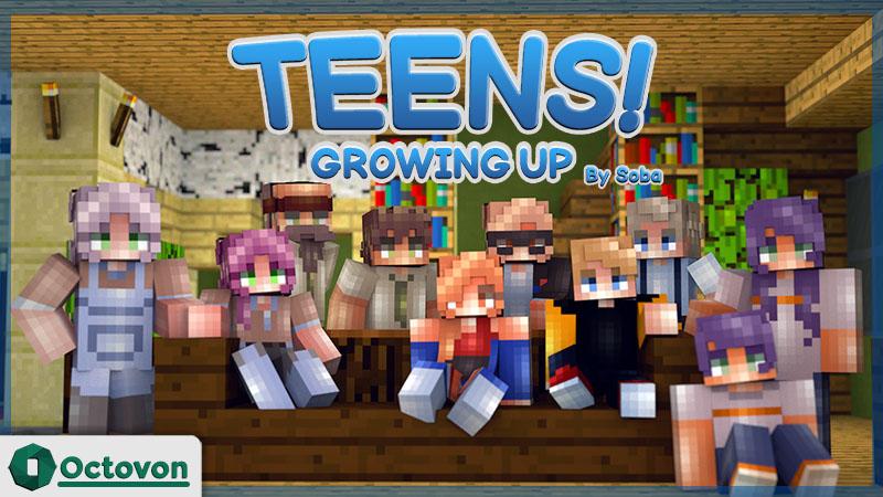 Teens Growing Up by Octovon | CHUNK - Minecraft Bedrock Marketplace ...