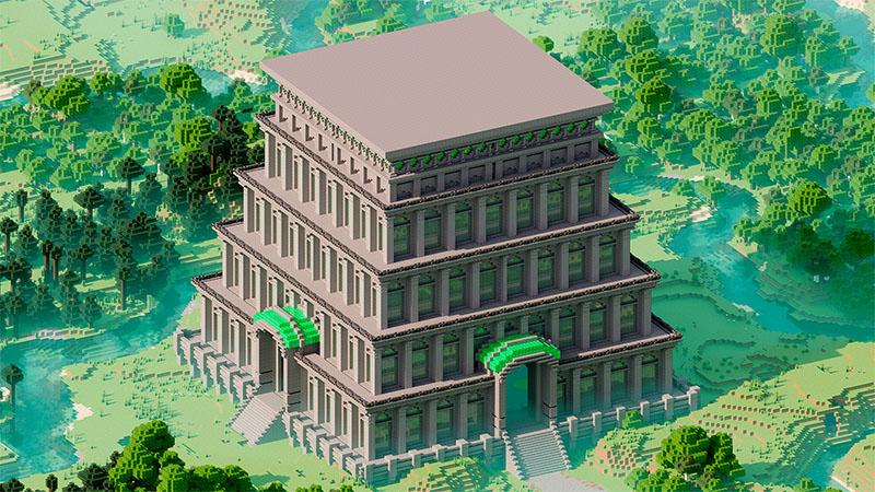 Emerald Temple by Odyssey Builds | CHUNK - Minecraft Bedrock ...