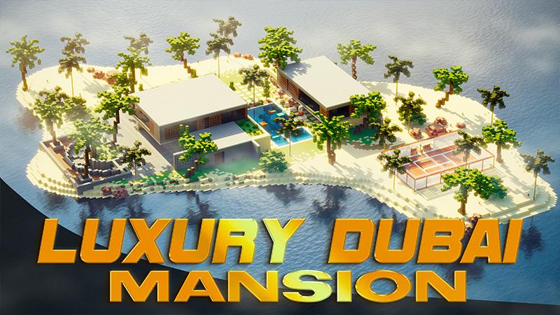 Luxury Dubai Mansion by Odyssey Builds | CHUNK - Minecraft Bedrock Marketplace Explorer