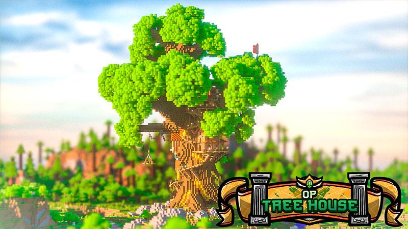 OP Treehouse by Odyssey Builds | CHUNK - Minecraft Bedrock Marketplace Explorer