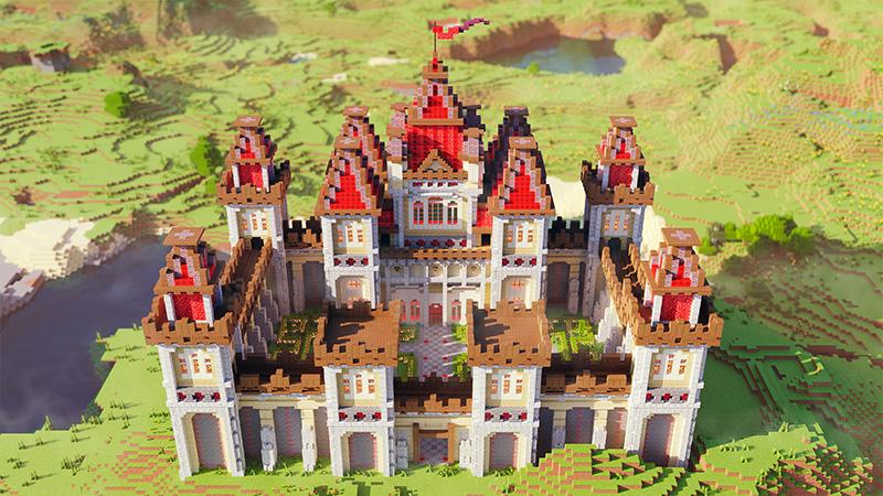 Redstone Castle by Odyssey Builds | CHUNK - Minecraft Bedrock ...