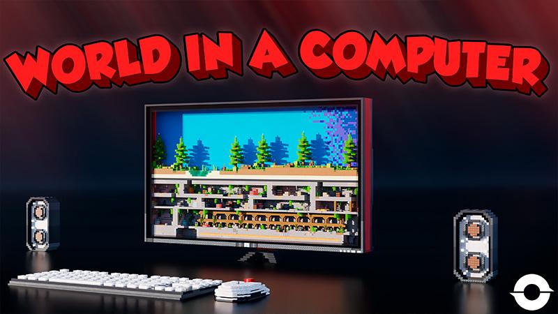 World in a Computer por Odyssey Builds | CHUNK - Minecraft Explorador do mercado de rocha ornamental