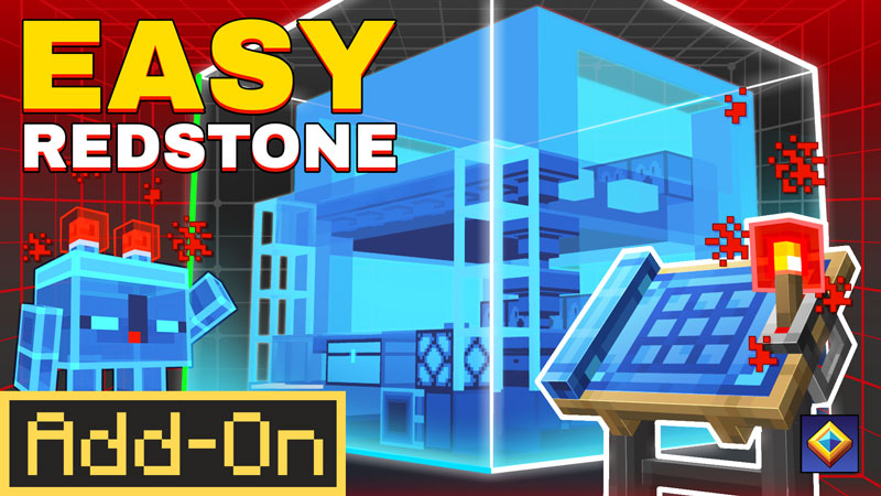 Easy Redstone Add-On by Overtales Studio | CHUNK - Minecraft Bedrock ...