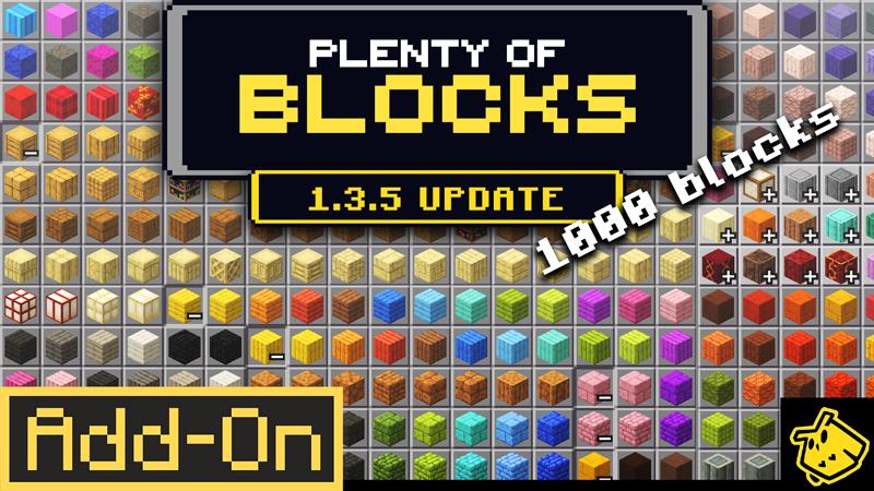 Plenty of Blocks Add-on by Owls Cubed | CHUNK - Minecraft Bedrock ...